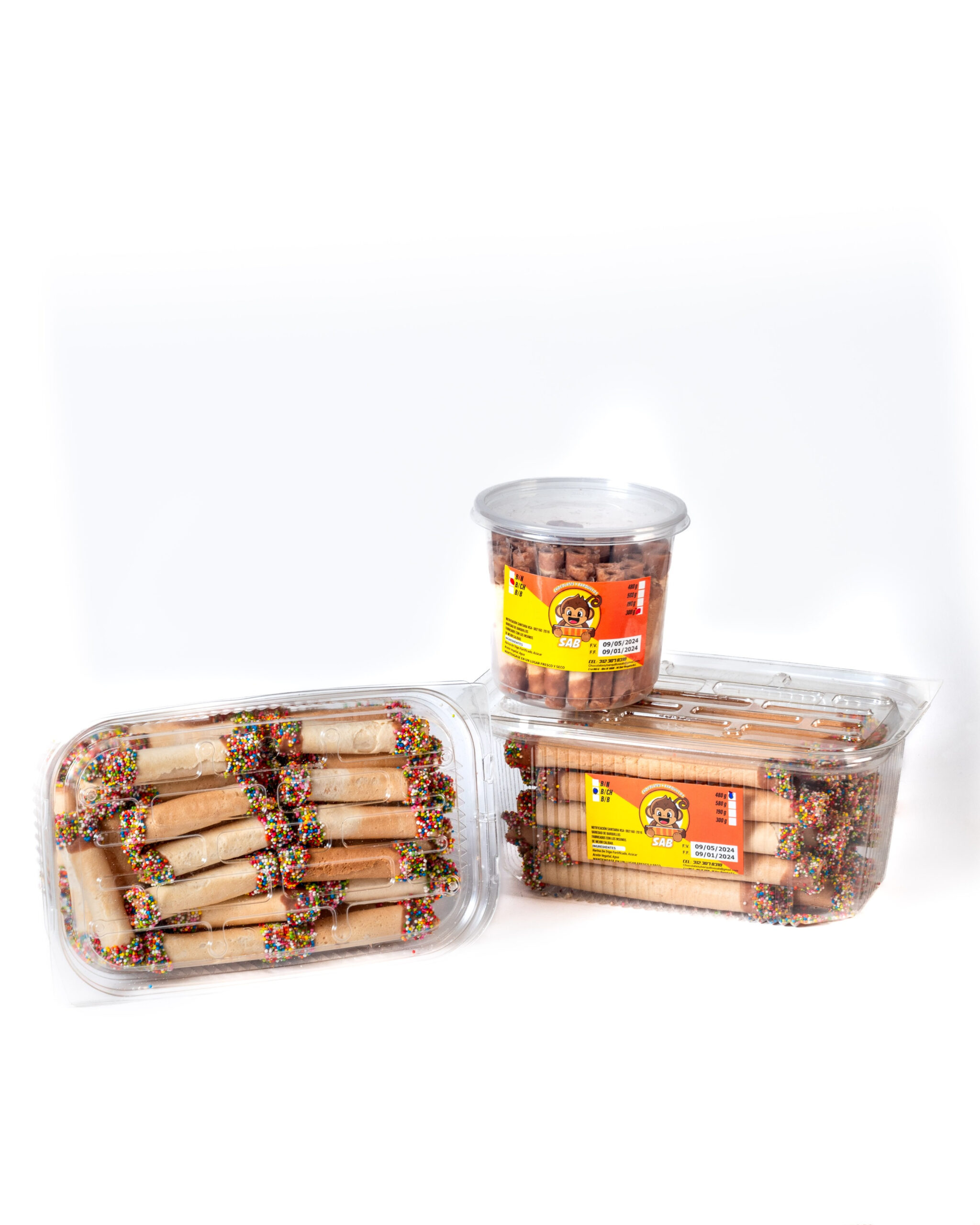 Barquillos Domo x 60 – ManiTodo