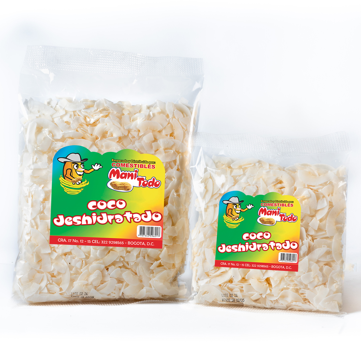 Coco Deshidratado Sin Dulce x 500g – ManiTodo
