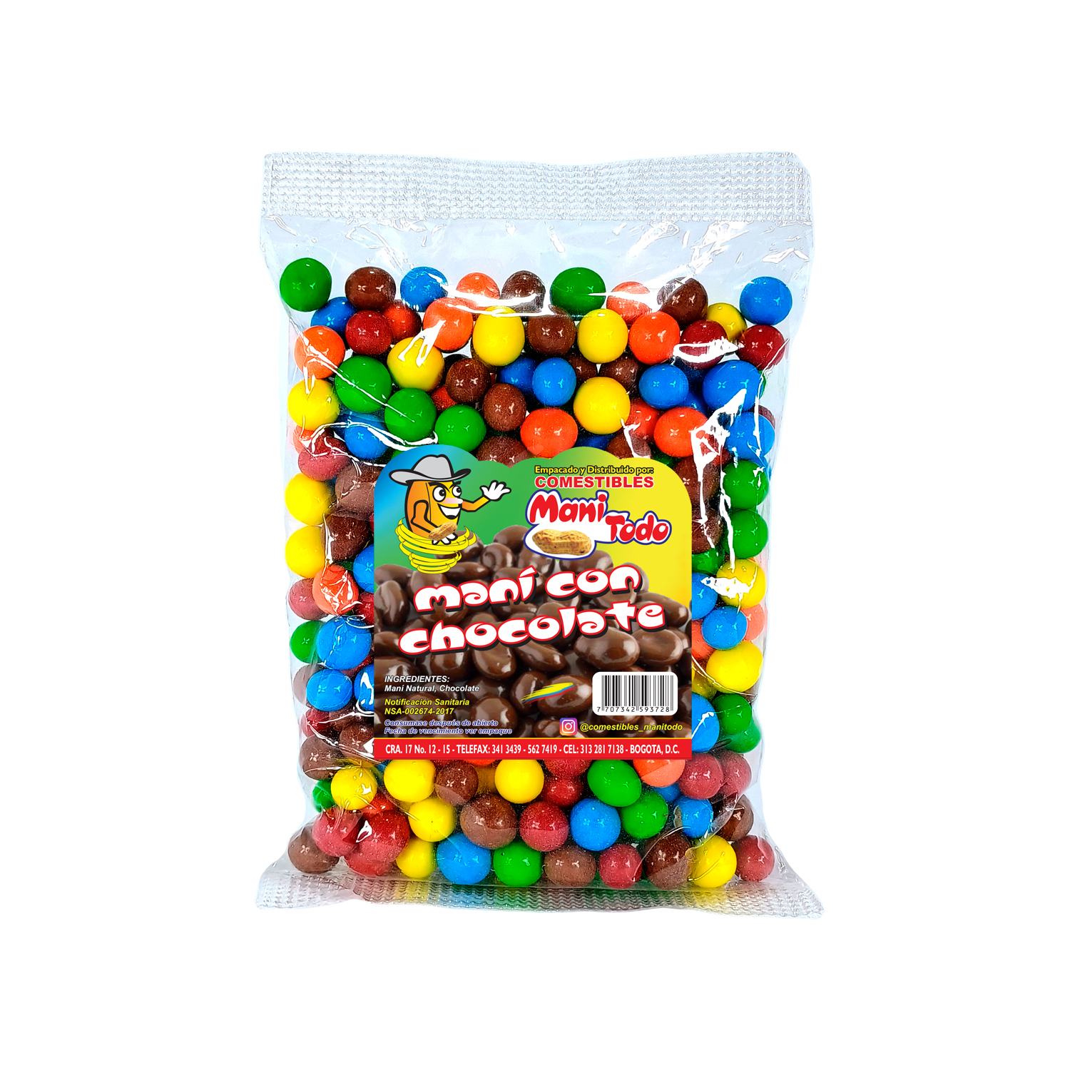 Mani Con Chocolate x 500g – ManiTodo