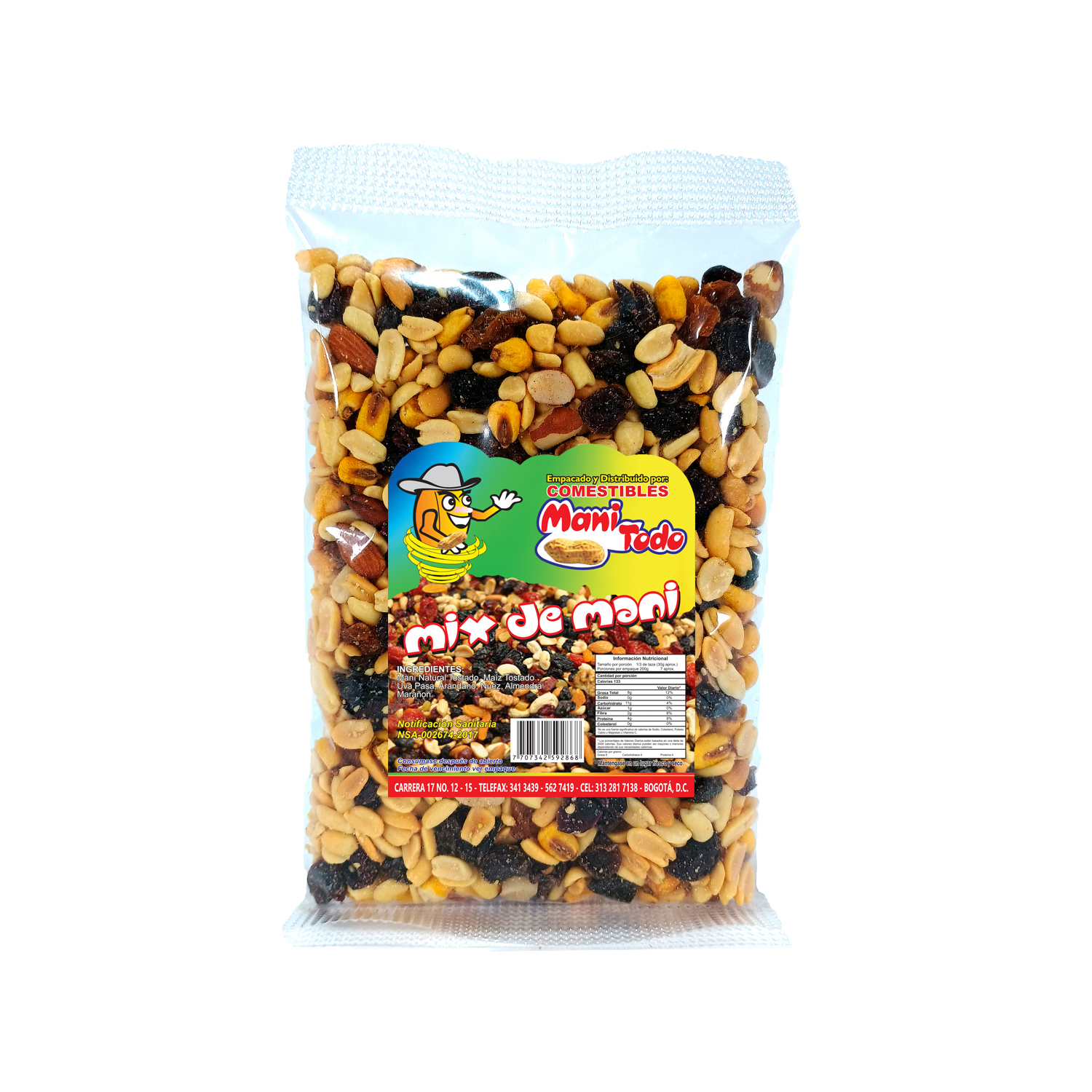 Mix de Mani x 400g – ManiTodo